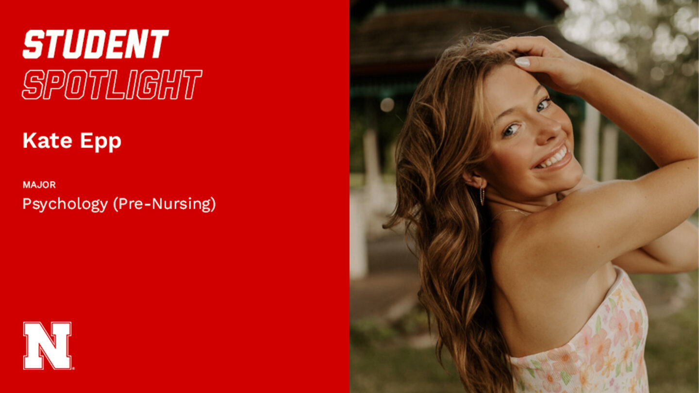 Meet Kate Epp | College of Arts and Sciences | Nebraska