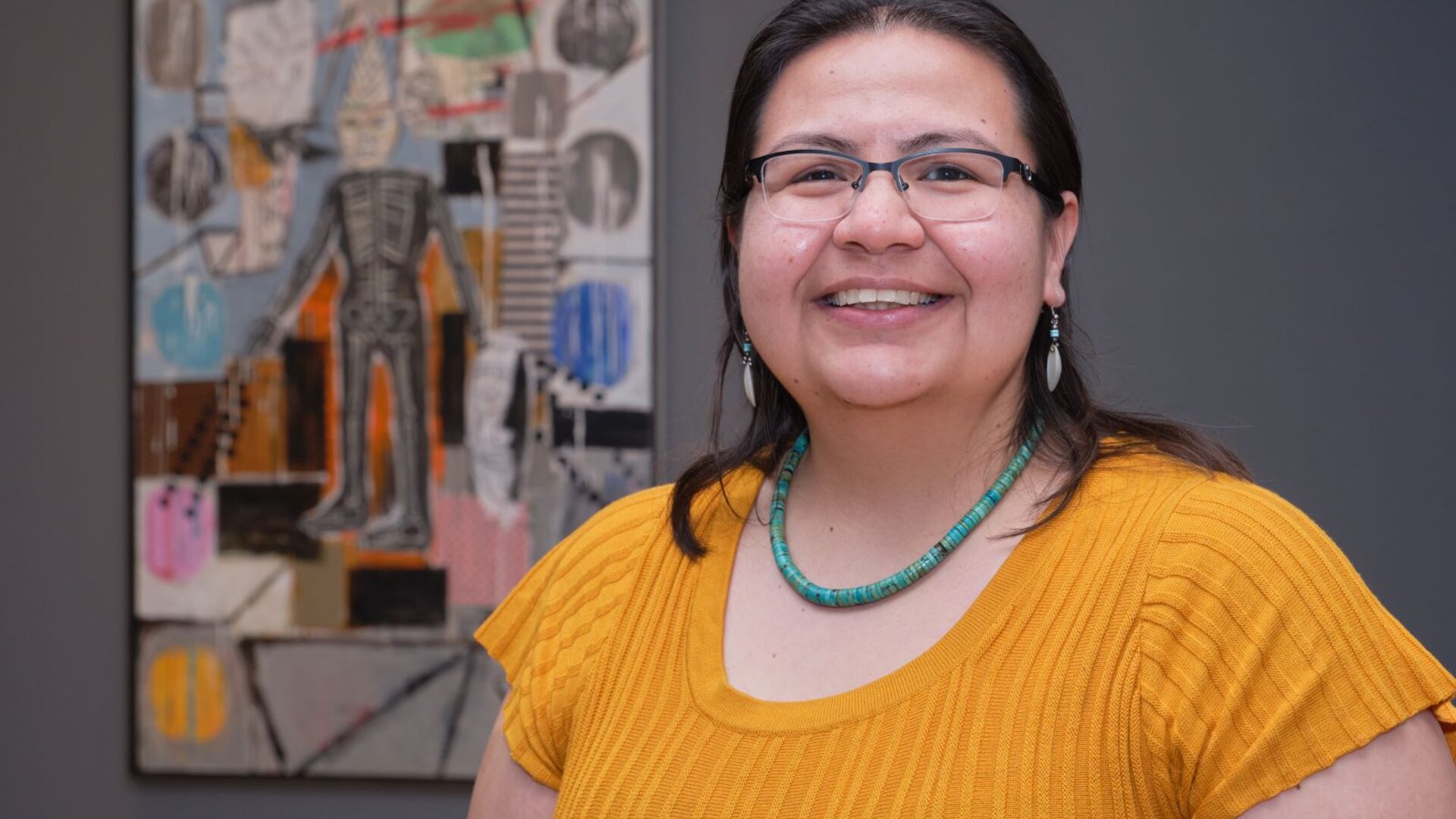 Hinzo honors the everlasting presence of Native American communities ...